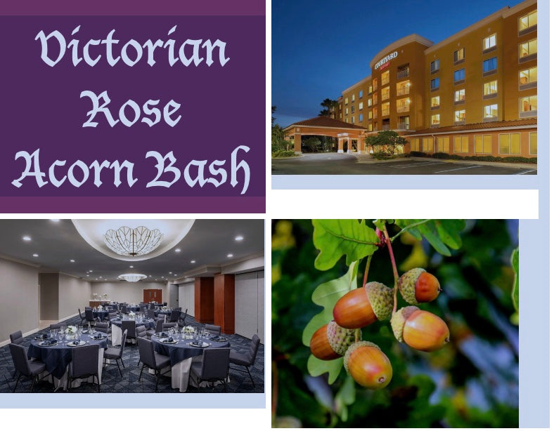 Victorian Rose Acorn Bash Retreat Only (Does Not Include Class ...